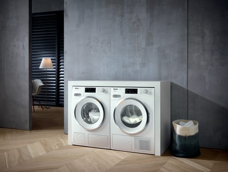 Miele WWH860WCS 24 Inch Front Load Smart Washer with 2.26 Cu. Ft ...