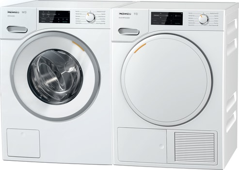 Miele WWF060WCS 24 Inch Front Load Smart Washer with 2.26 Cu. Ft ...