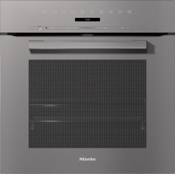 Miele H7263BPGG 24 Inch Single Convection Smart Electric Wall Oven with ...