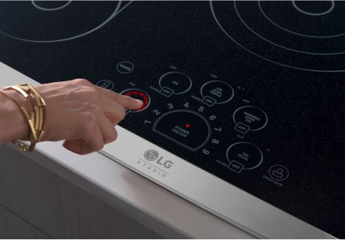 LG LSCE305ST 30 Inch Smoothtop Electric Cooktop with 5 Elements, Steady ...