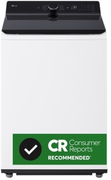 LG WT8405CW 27 Inch Top Load Washer with 5.3 cu ft Mega Capacity, AI ...