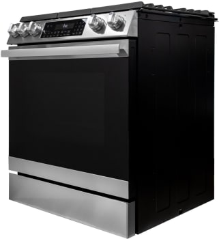 Sharp SSG3065JS 30 Inch Slide-In Gas Range with 5 Sealed Burners, 6.1 ...