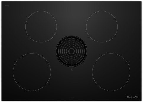 KitchenAid KCID930SBL 30 Inch NextGen Induction Downdraft Cooktop with ...