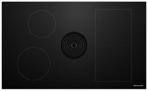 KitchenAid KCID936SBL 36 Inch NextGen Induction Downdraft Cooktop with ...