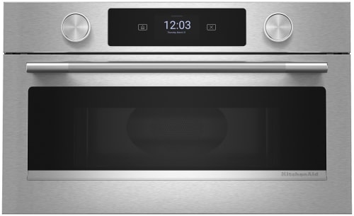 KitchenAid KMBS730SPS 30 Inch Built-In Smart Microwave with 1.4 cu. ft ...