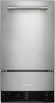 KitchenAid KUID318SPS 18 Inch Freestanding/Built-In Undercounter Clear ...