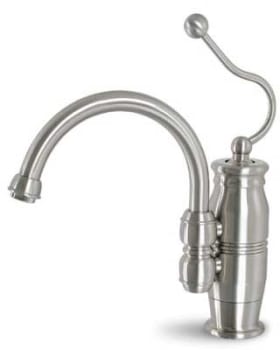 Hamat 33175ST Single Lever Cast Spout Kitchen Faucet with 9-1/5 Inch ...