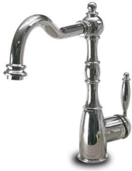 Hamat 33181ST Single Lever Cast Spout Kitchen Faucet with 9 Inch Faucet ...