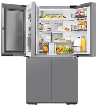 Dacor DRF36C500SR 36 Inch Smart Freestanding French Door Refrigerator ...
