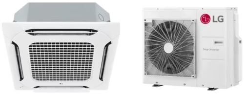 LG KSUDB121A 11,000 BTU Single Zone Mini Split System with 14,000 BTU ...