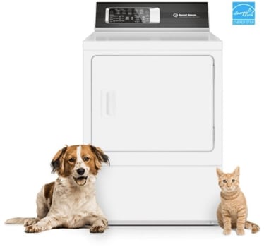 Speed Queen DR7004WE 27 Inch Electric Dryer with 7 Cu. Ft. Capacity ...