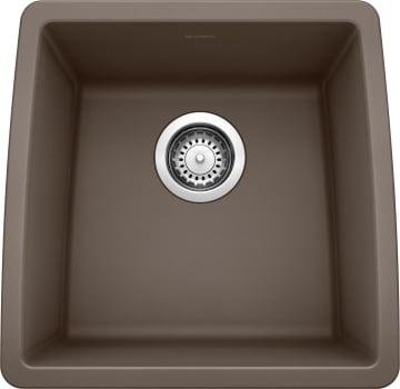 Blanco 440078 17 Inch Undermount Single Bowl Granite Sink with 9 Inch ...