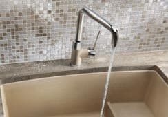 Blanco 441205 Single Lever Cast Spout Kitchen Faucet with 10 Inch Reach ...