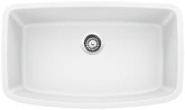 Blanco 441773 32 Inch Undermount Single Bowl Granite Sink with 9 1/2 ...
