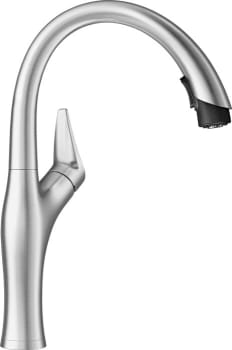 Blanco 442037 Single Handle Pull-Down Kitchen Faucet with 1.5 GPM Flow ...