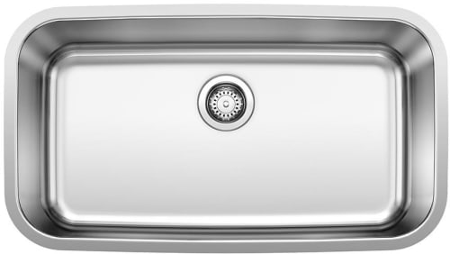 Blanco 442576 32 Inch Undermount Single Bowl Stainless Steel Sink with ...