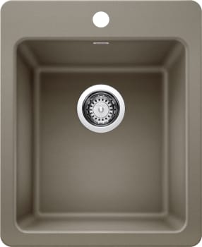 Blanco 443012 19 Inch Corence Bar Silgranit Single Bowl Drop-In ...