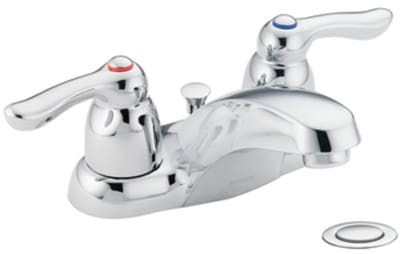Moen CA4925 Double Lever Lavatory Faucet with 4-21/64 Inch Reach, 3-11/ ...