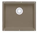 Blanco 517677 21 Inch Undermount Single Bowl Granite Sink with 7-1/2 ...