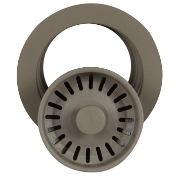 Nantucket Sinks 35DFGCTR Titanium Disposer Trim with Strainer Kitchen ...