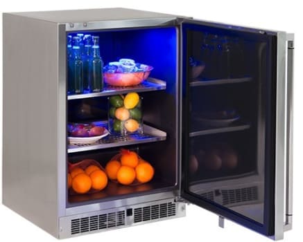 Lynx LM24REFR 24 Inch Compact Refrigerator with Dynamic Cooling ...