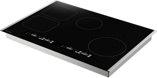 Sharp SCH3043GB 30 Inch Induction Cooktop with 4 Cooking Zones, Bridge ...