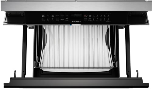 Sharp SMD2499FS 24 Inch Smart Convection Microwave Drawer with 1.4 Cu ...