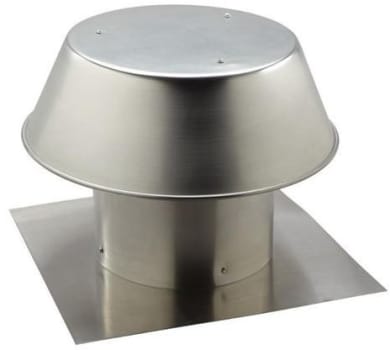 Broan 612 Aluminum Roof Cap for Flat Roofs