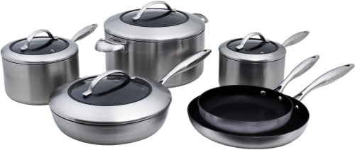 Scanpan 65100000 CTX 10-Piece Cookware Set with Ceramic Titanium ...
