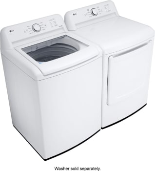 LG DLE6100W 27 Inch Electric Dryer with 7.3 Cu. Ft. Capacity, 5 Dryer ...
