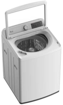 Avanti SLTW37D0W 26 Inch Top Load Washer with 3.7 cu. ft. Capacity, 10 ...