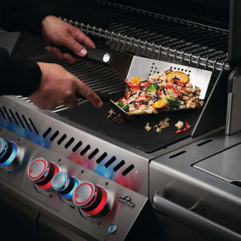 Napoleon 70081 3 Piece Stainless Steel Plancha Toolset with Ergonomic ...