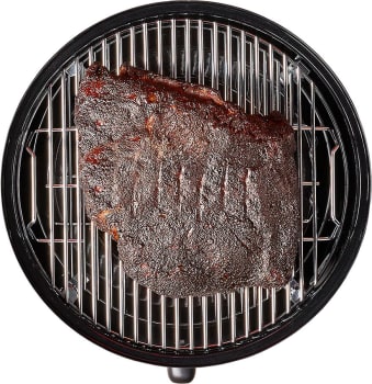 Weber 711001 Smokey Mountain Cooker Smoker with 286 sq. in. Cooking ...