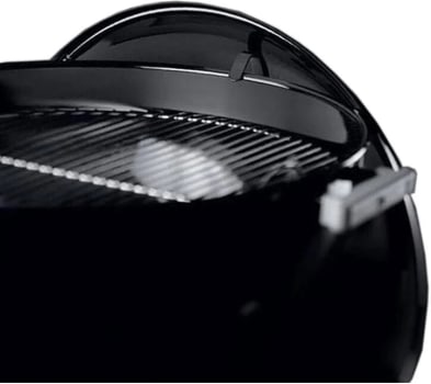 Weber 741001 Original Kettle Freestanding Charcoal Grill with 363 sq ...