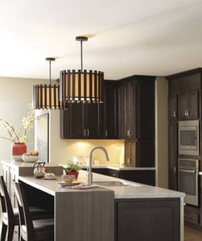 Moen 7565ESRS Single Handle Kitchen Pull-Down Faucet with 2 Function ...