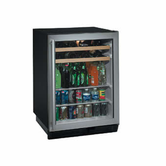 U-Line 75BEV 6.0 Cu. Ft. Beverage Center w/ 16 Wine Bottle Capacity ...