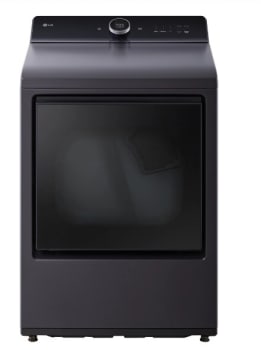 LG DLGX8601BE 27 Inch Top Load Gas Dryer with 7.3 cu ft Ultra Capacity ...