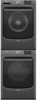 Maytag MGWADRERU70201 Stacked Front Load Washer and Electric Dryer Set ...