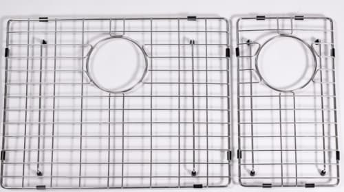 Cameo CDGD3273 Stainless Steel Double Sink Grid for 32 Inch 70/30 ...