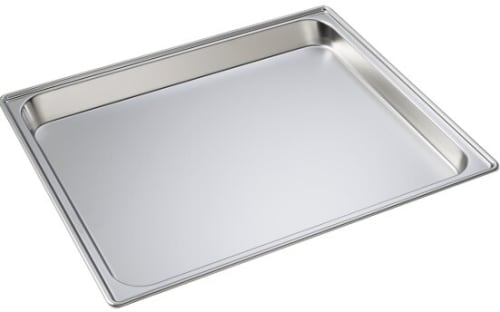 Wolf 821210 Solid Stainless Steel Pan - 17-3/4 Inch x 1-1/4 Inch x 15"
