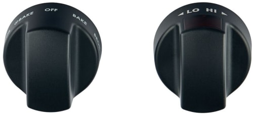 Wolf 826996 Induction Range Knobs Kit: Black