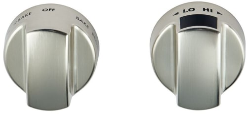 Wolf 826997 Induction Range Knobs Kit: Stainless Steel