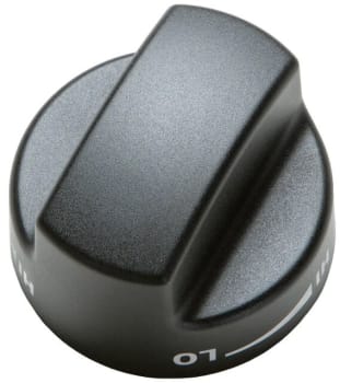 Wolf 827313 Black Knobs for 36 Inch Rangetop