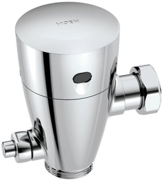 Moen 8312SR125 Urinal Battery Powered Sensor-Operated Electronic Flush ...