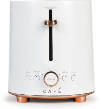 Cafe C9TMA2S4PW3 7 Inch Express Finish Toaster with 2 Extra Wide Slots ...