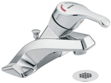 Moen 8434 Single Lever Lavatory Faucet with 3-5/8 Inch Reach, 6 Inch ...