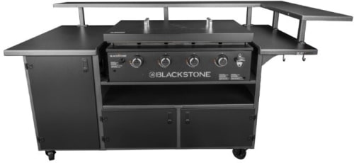 Blackstone 6023 84 Inch Drop-In Griddle & Base Cabinet with 5 Person ...