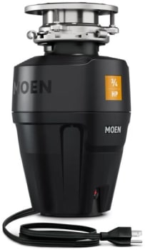 Moen EX75C Ex Series Host™ 3/4 Horsepower Garbage Disposal with ...