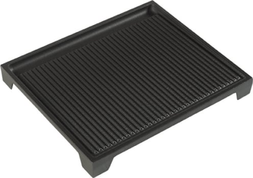 Ilve A00604 Cast Iron Steak Pan: Small Ribbed