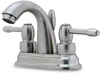 Hamat 2501221PC Double Lever Centerset Lavatory Faucet with Pop-Up ...